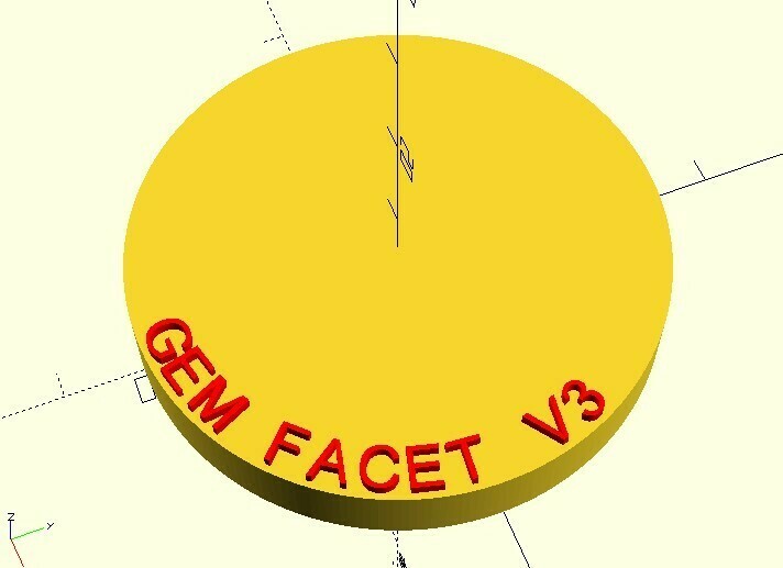 Free 3D file Circular-printing-OpenSCAD・3D printer model to download・Cults