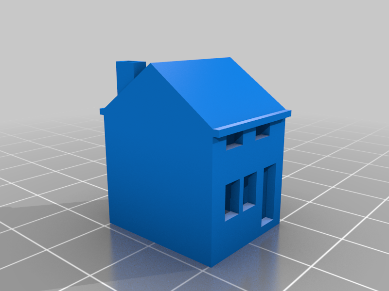 Free 3D file Z ou N scale model train building A12・Design to download ...