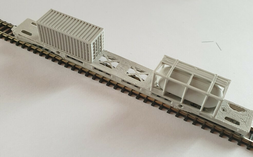 Free 3D file Container Z railcar・3D printable design to download・Cults