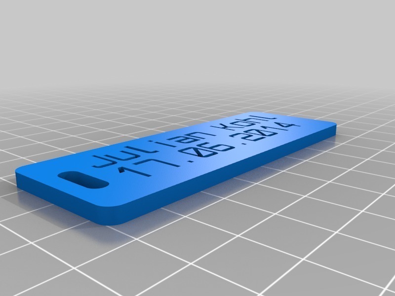 Free 3D file Label・3D print model to download・Cults
