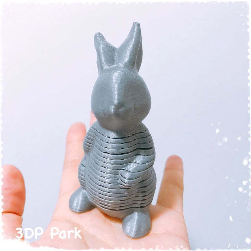 Free STL file Springy Rabbit・3D print design to download・Cults