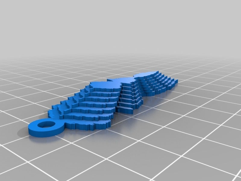 Free STL file 3D printed sound wave ( I LOVE YOU )列印聲波 🌊・3D printable ...