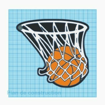 Archivo 3D gratuito Llavero aro de baloncesto・Objeto imprimible en 3D ...