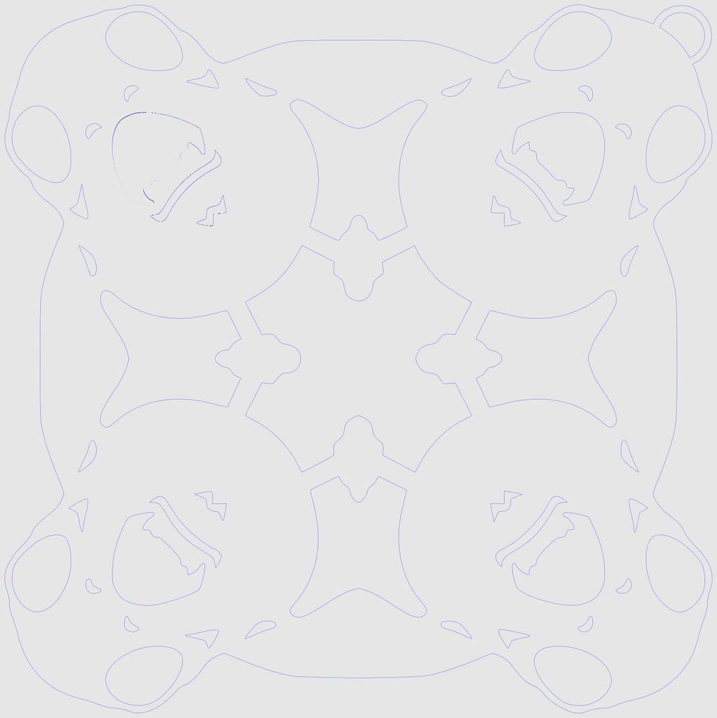 Free 3D file Porg Snowflakes for Lasercutting・3D printing model to ...