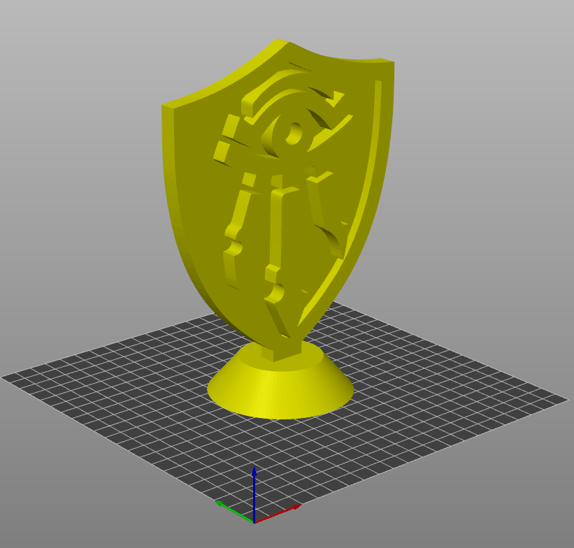 Free 3D file World of Warcraft Mage Logo Stand 🗺️・3D printing template ...
