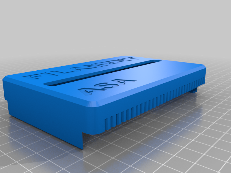 Fichier 3D gratuit Échantillon de filament cartes supplémentaires ASA ...