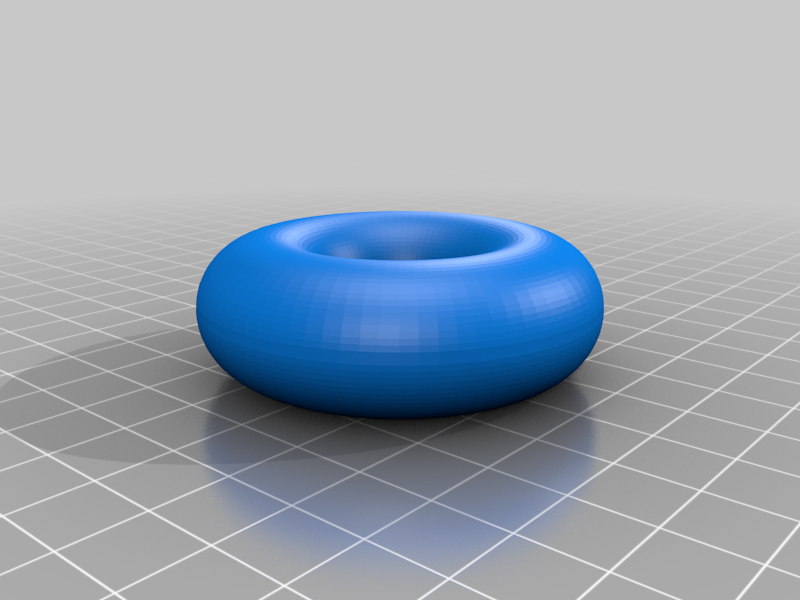 Free 3D file donut・3D printable model to download・Cults