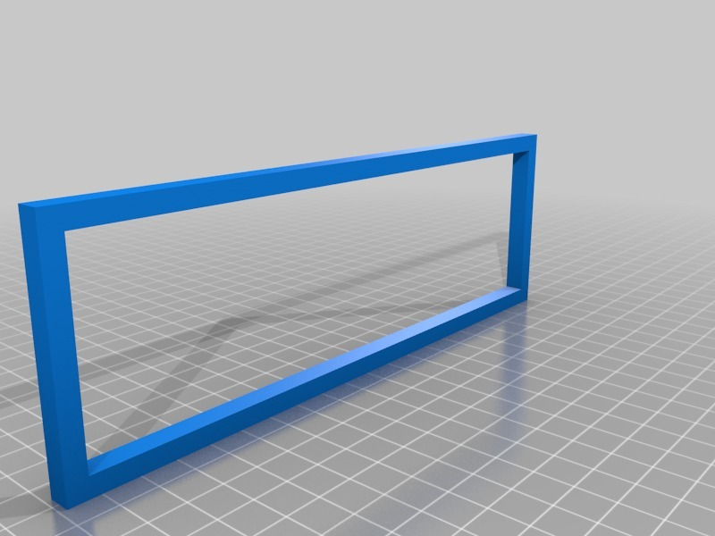 Free 3D file Radio Din spacer for VW Vanagon 📻・3D printable object to ...