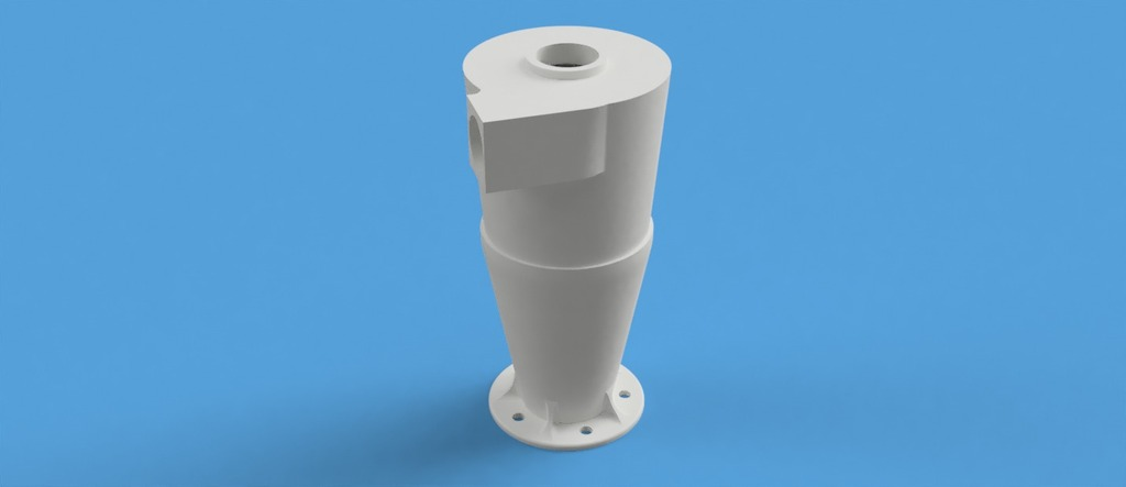 Free 3D file Cyclone Dust Separator 🌀・3D print design to download・Cults