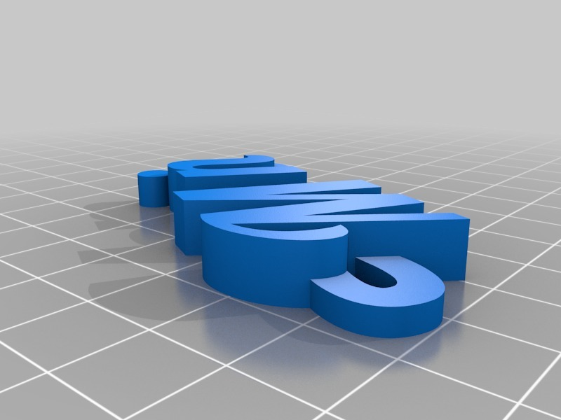 Free 3D file Moni KeyChain・Model to download and 3D print・Cults