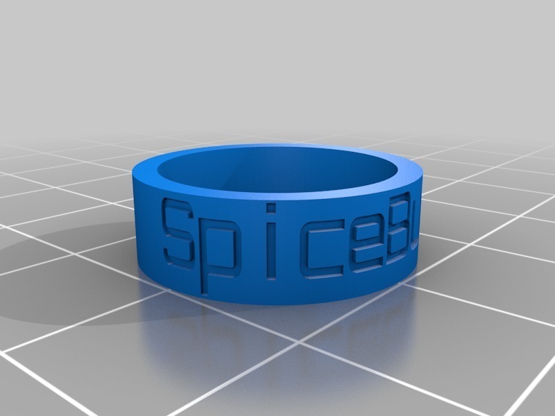 Free 3D file SpiceBurger Ring・3D print object to download・Cults