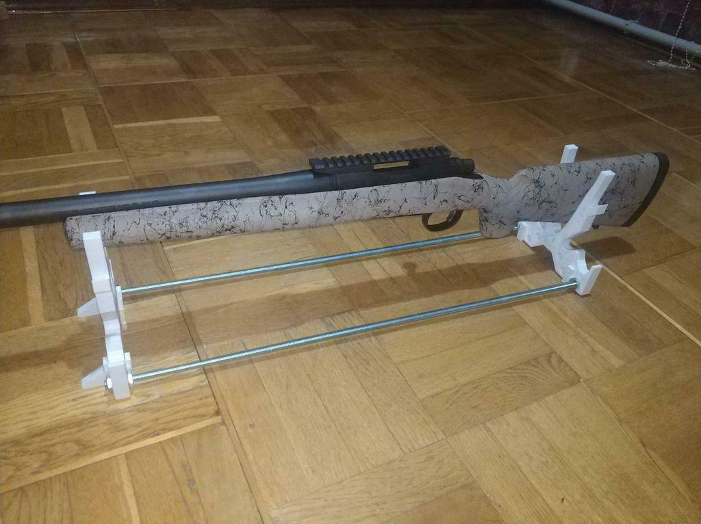 Archivo 3D gratis Soporte para rifle・Plan imprimible en 3D para ...