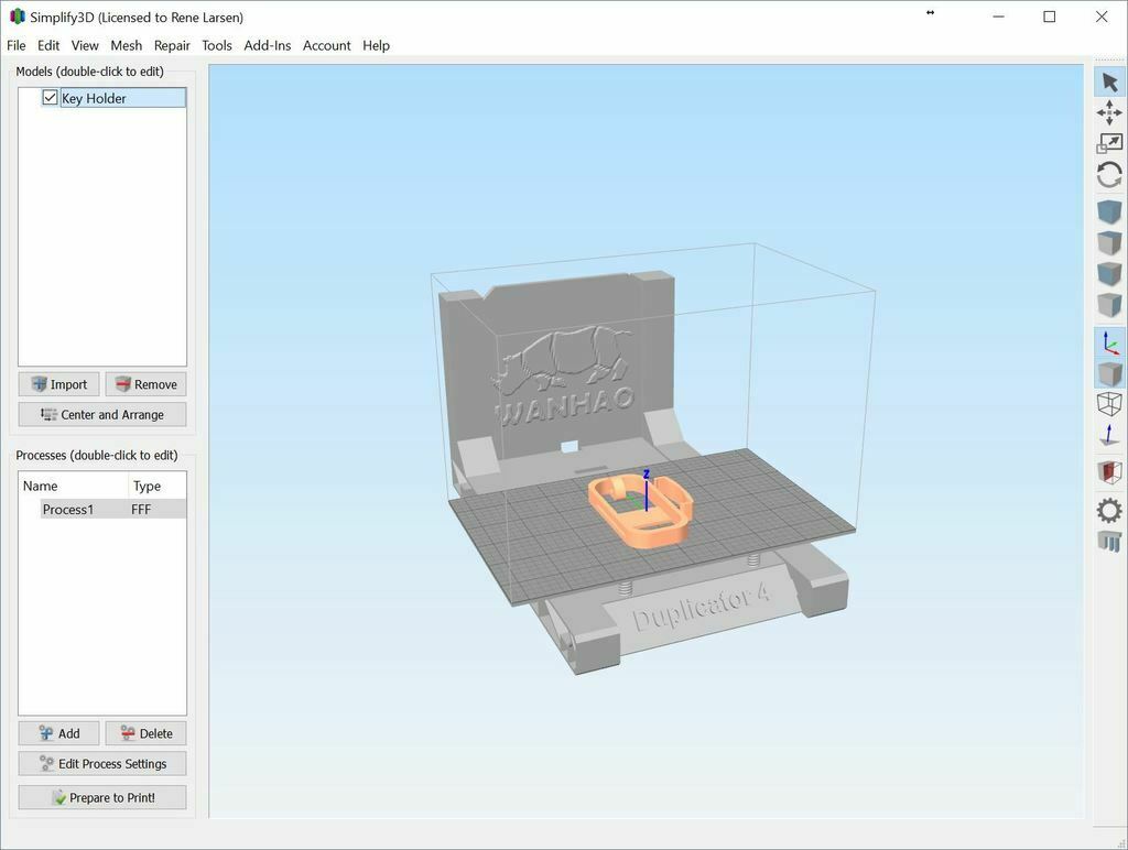Free 3D file WANHAO Duplicator 4 bed model for Simplify3D・3D print ...