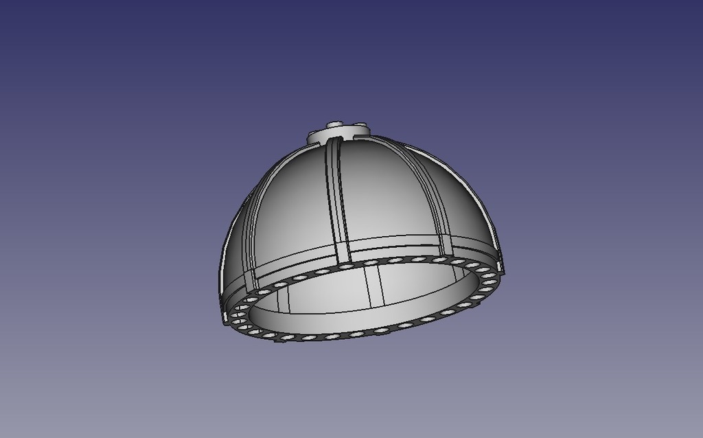 Free 3D file Domes of 13 Exinios of diameter 🏗・3D printer design to ...