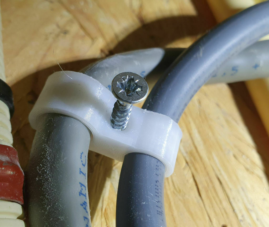 Free 3D file Wire clip ⌀9 ⌀12・3D printer model to download・Cults