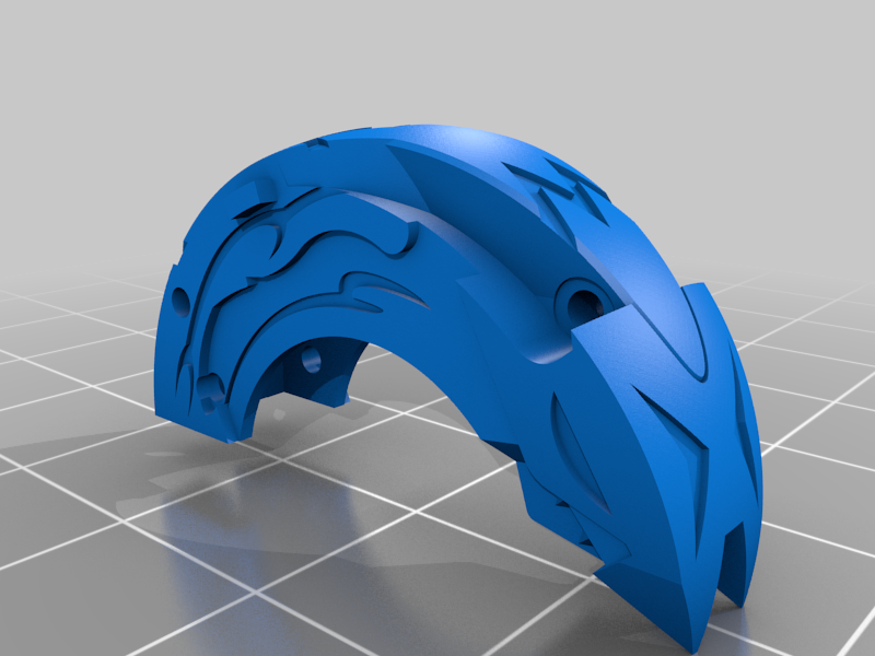 Free 3D file Silent Naga - Bakugan 🧑‍🔧・3D print design to download・Cults