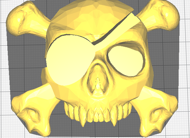 Free 3D file Skull and Cross Bones - Ravager inspired・Template to ...