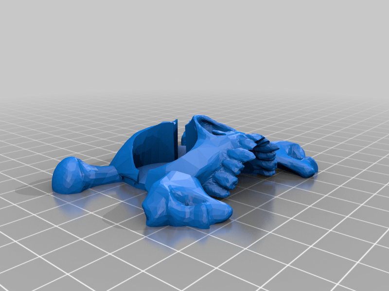 Free 3D file Skull and Cross Bones - Ravager inspired・Template to ...