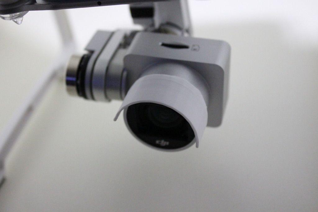 Free 3D file DJI Phantom 3 sunshiled・3D printing template to download・Cults