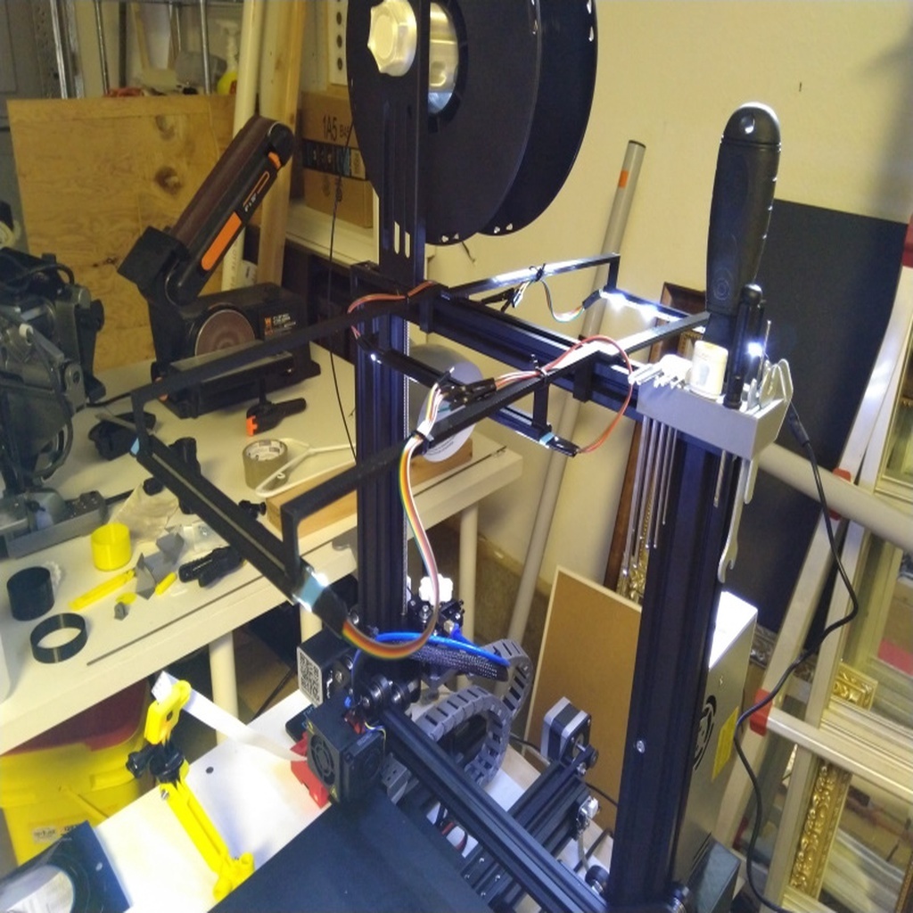 Free 3D file Dual LED Strip Mount (extended)・3D print design to ...