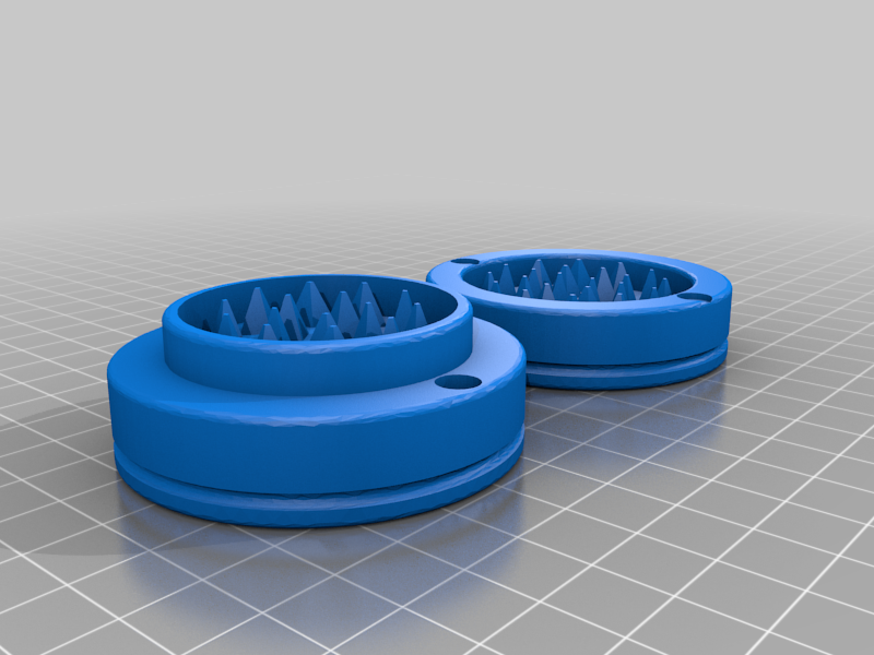 Free 3D file Grinder w/ Magnets・3D printing template to download・Cults