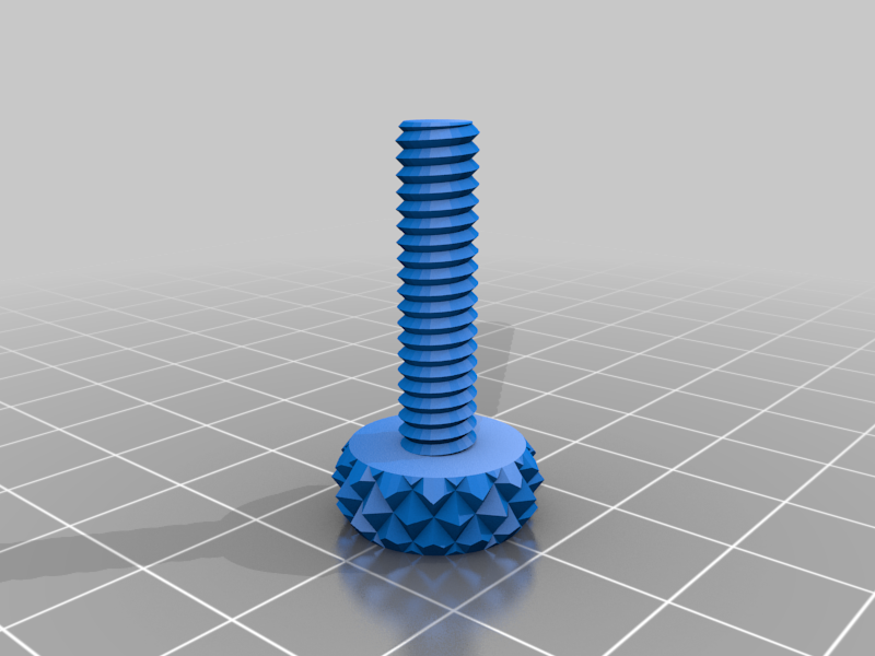 Free 3D file L24mm Camera Screw (Thumb Screw) 📷・3D printable model to ...