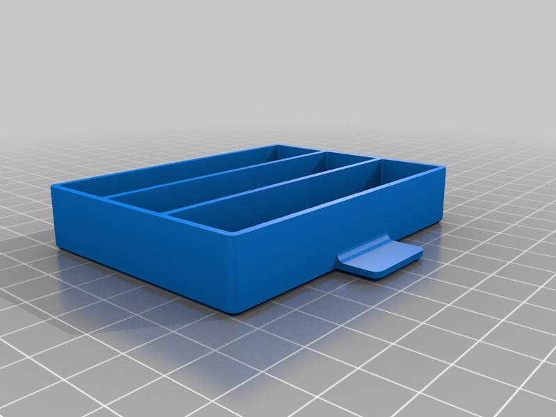 Free 3D file Drawer box with three #3 compartments・3D printer design to ...