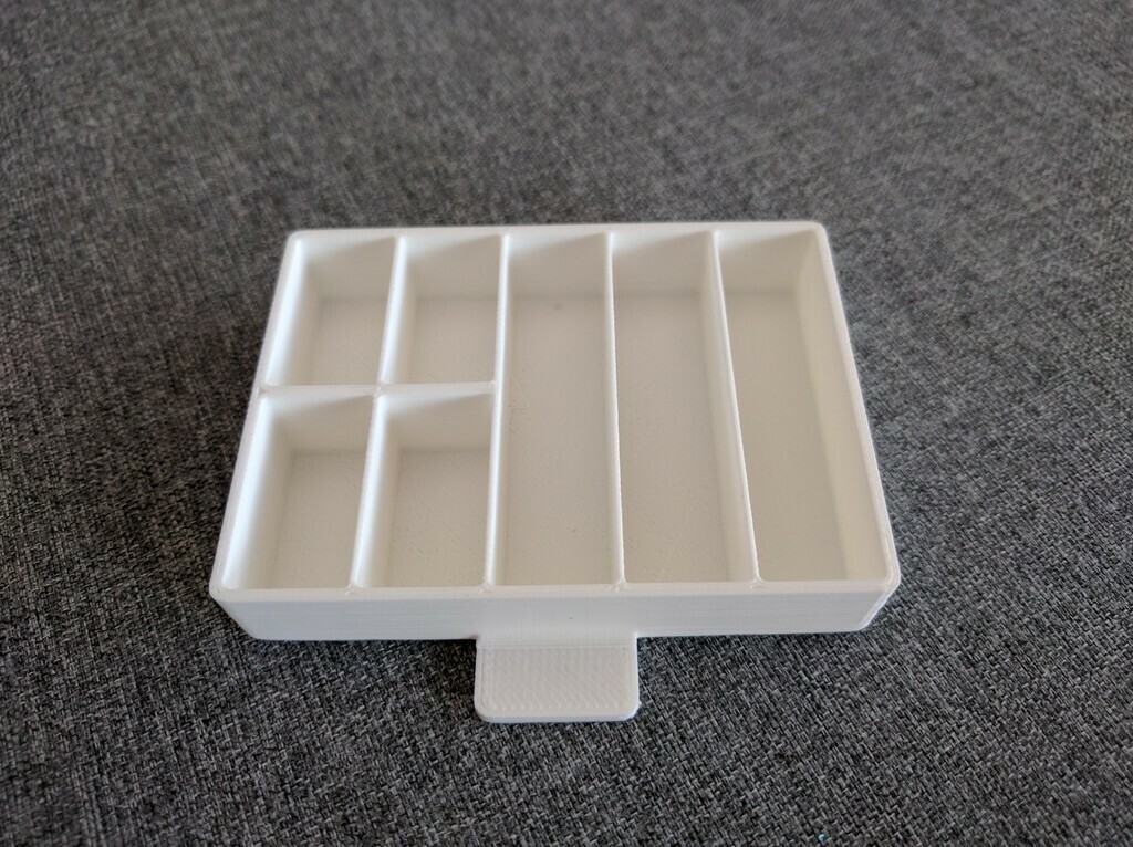 Free 3D file Drawer box with seven #1 compartments・3D printing template ...