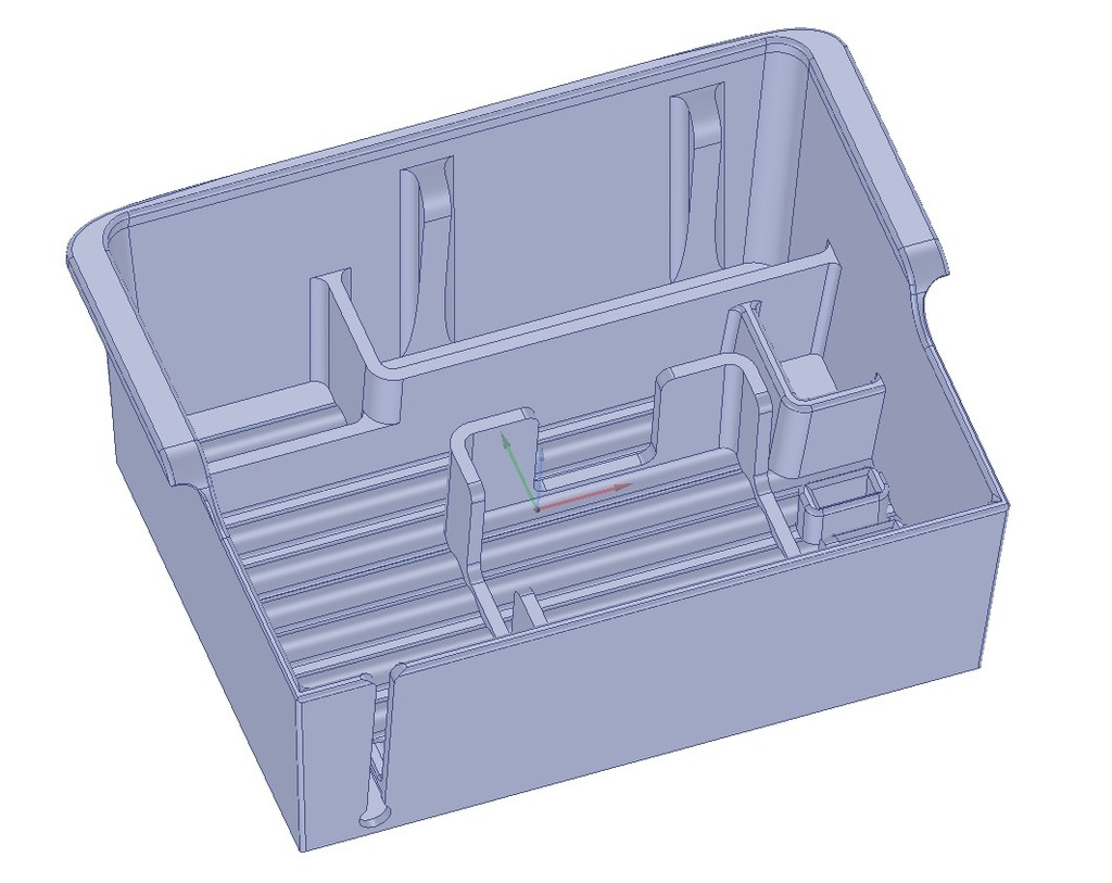 Free 3D file Tesla Model 3 center console tray bin storage - MOD for 9V ...