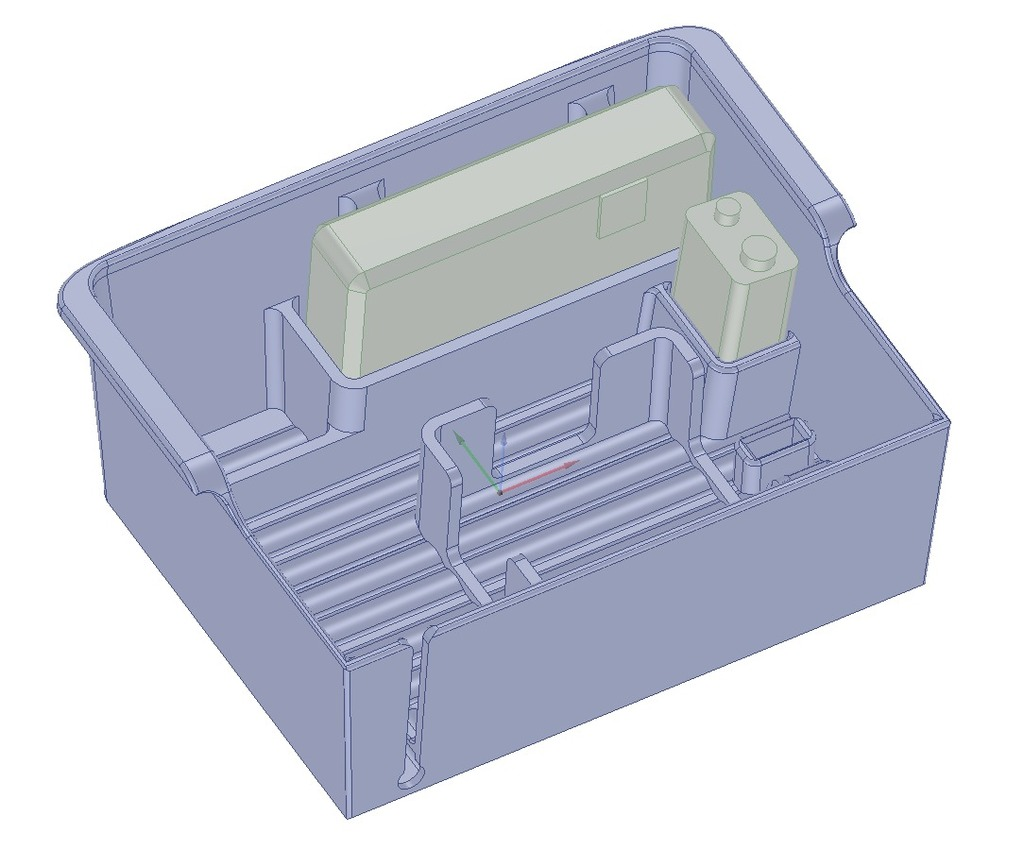 Free 3D file Tesla Model 3 center console tray bin storage - MOD for 9V ...