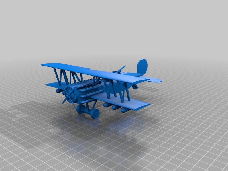 Free 3D file The Bomber of the First World War・Object to download and ...