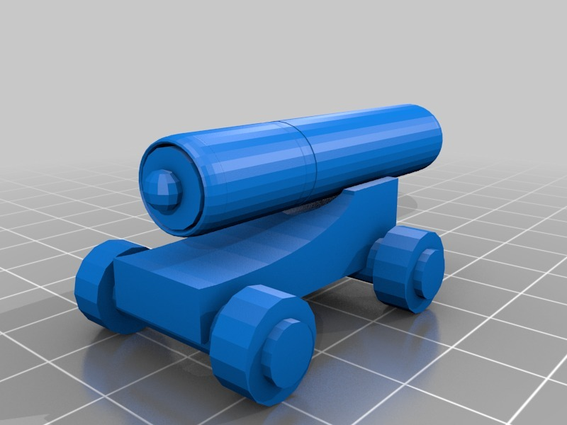 Free 3D file Naval gun・3D print model to download・Cults
