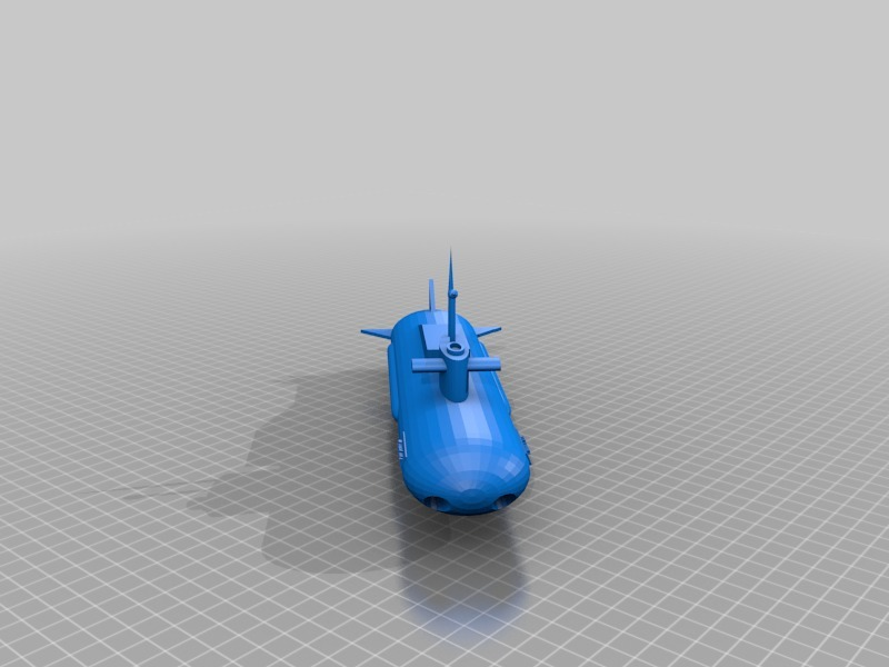 Free 3D file Submarine・3D printable model to download・Cults