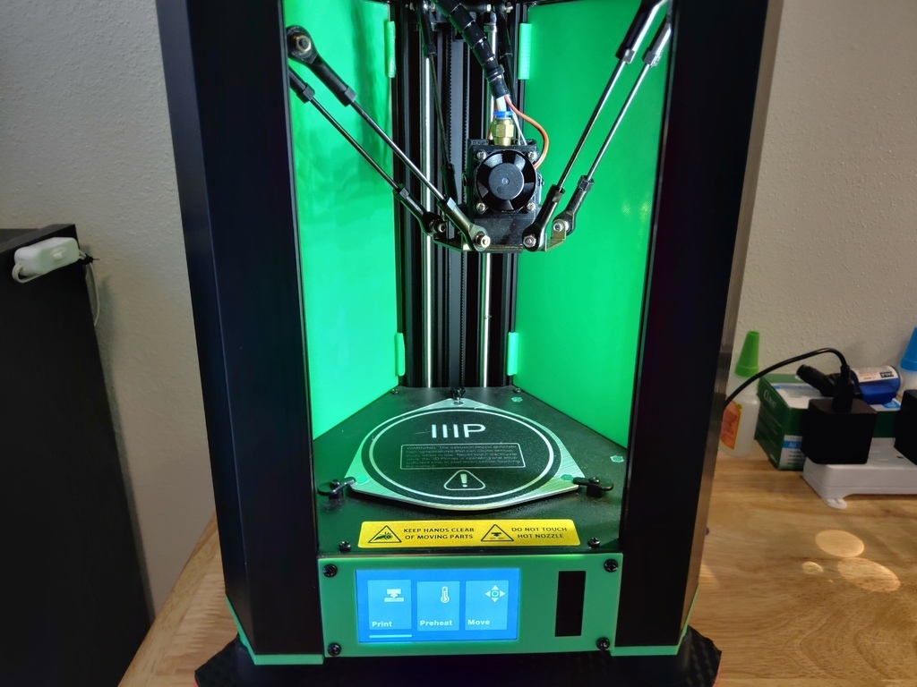 Free 3D file Monoprice Mini Delta Faceplate Cover 🧞‍♂️・3D print object ...