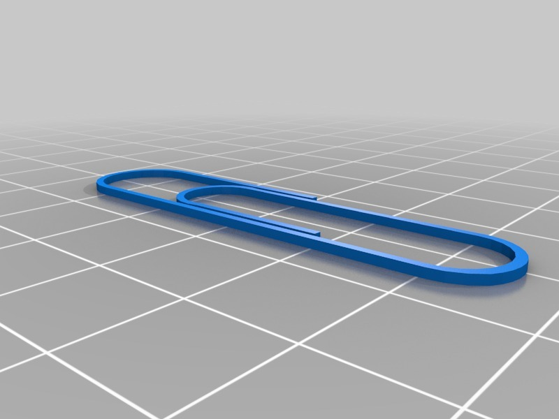 Free 3D file Simple paper clip 🏢・3D print design to download・Cults