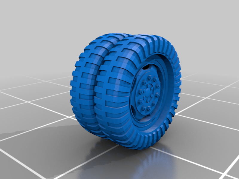 Free 3D file M1 155mm Long Tom 1/100・Object to download and to 3D print ...