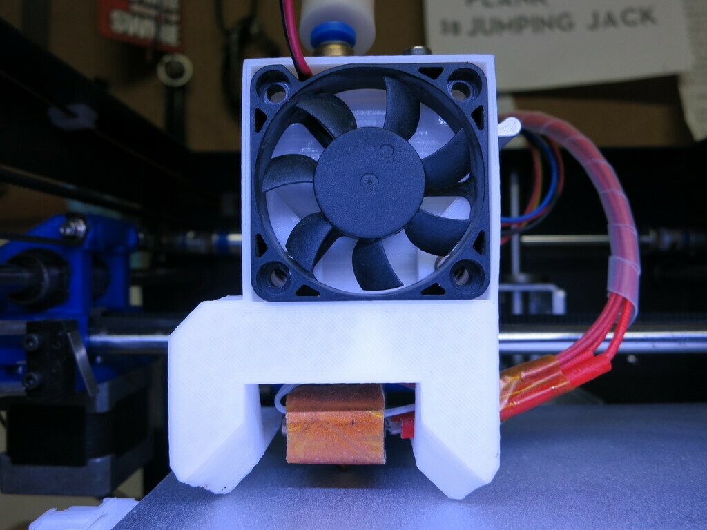 Free 3D file Geeetech Me creator MK8 printhead fan shroud・3D printing model to download・Cults