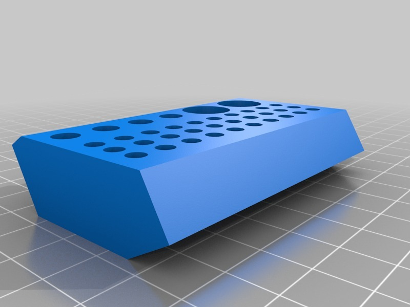 Free 3D file Micro tools holders for Lidl's Powerfix wall organizer ...