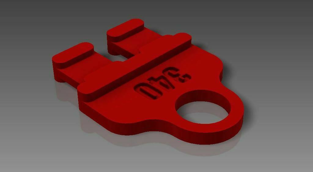 Free 3D file FRC battery tag・3D print design to download・Cults