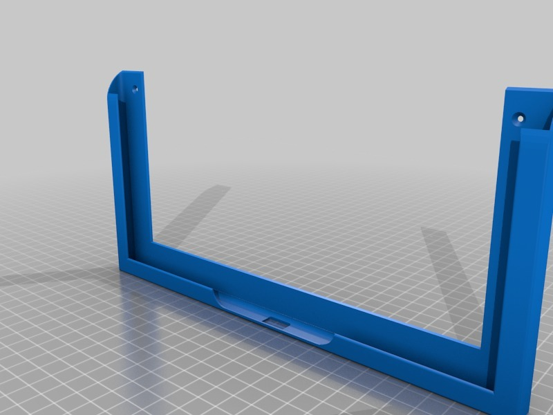 Free 3D file Wallmount for Samsung Galaxy Tab 4 (SM-T530)・3D printer ...
