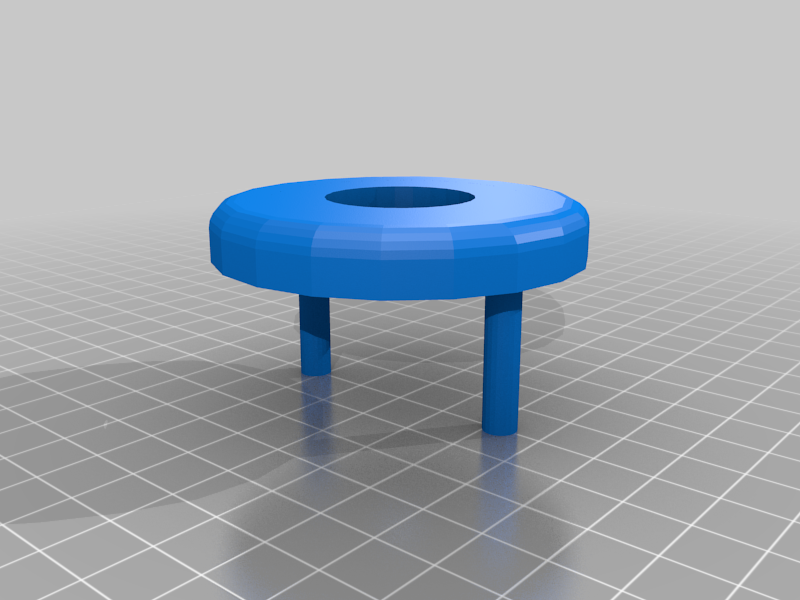 Free 3D file One side lock knob・3D printing design to download・Cults