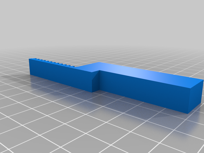 Free 3D file One side lock knob・3D printing design to download・Cults