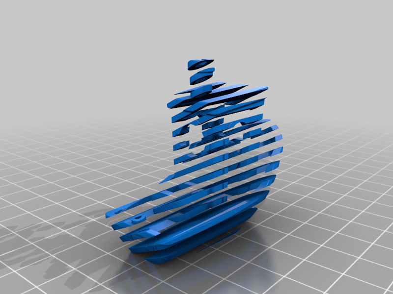 Free 3D file Benchy 2 colors 🎨・3D printing model to download・Cults