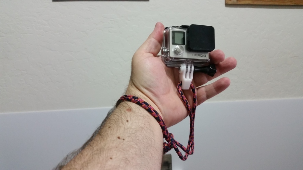Free 3D file GoPro Cord Mount - Necklace / Wrist・Design to download and ...