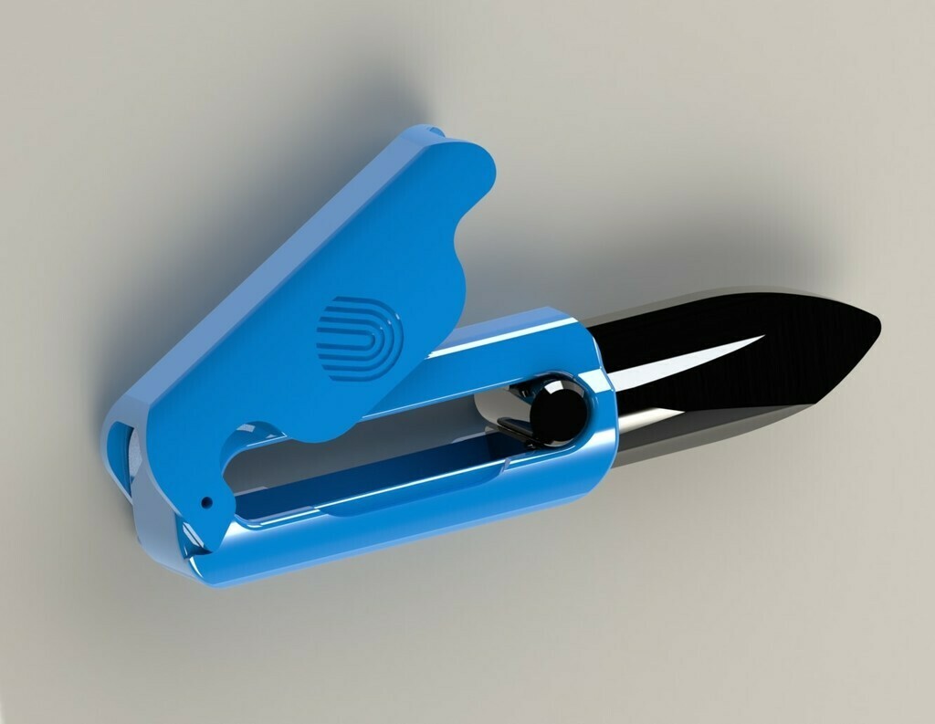 Fichier STL gratuit Couteau à gravité Jouet de Fidget 👌・Modèle ...
