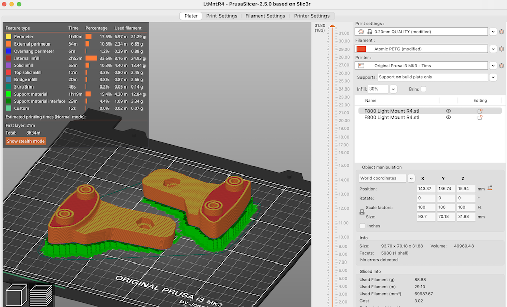 Free 3D file Light Mounts for BMW F800・3D printer design to download・Cults