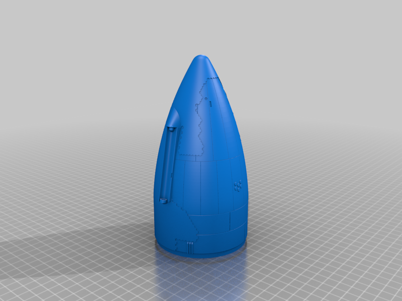 Free 3D file SpaceX Ship24 (high detail) 1:100 Rocket 🚀・3D printing ...