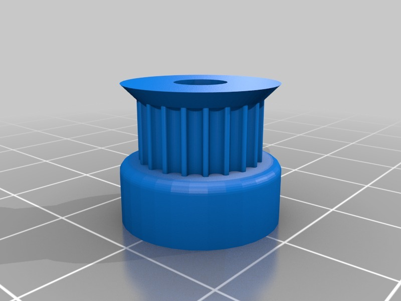 Free 3D file gt2 5mm 20t pulley・3D printer design to download・Cults