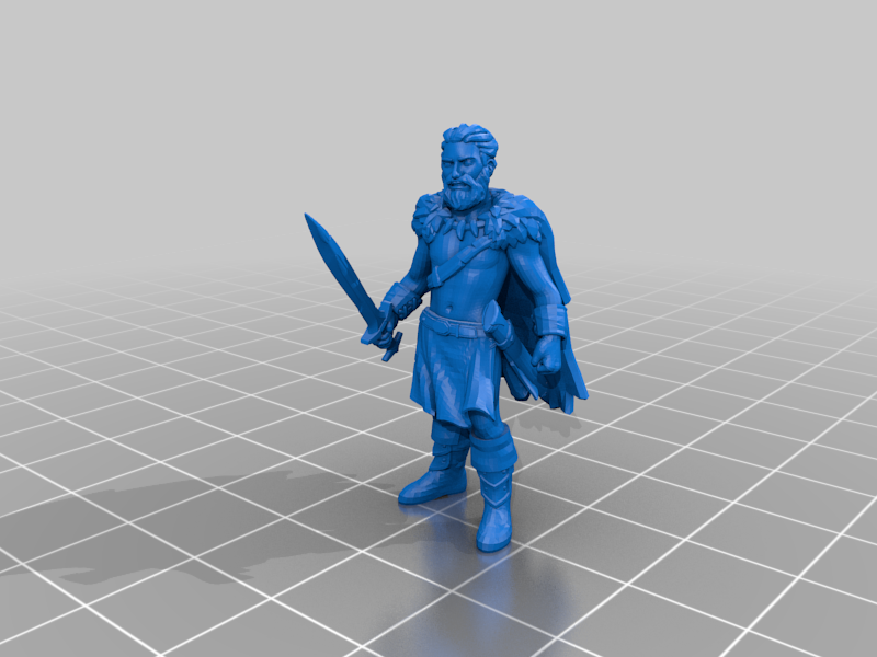 Free 3D file Nestor from conan barbarian 28mm 🎲・3D print model to ...