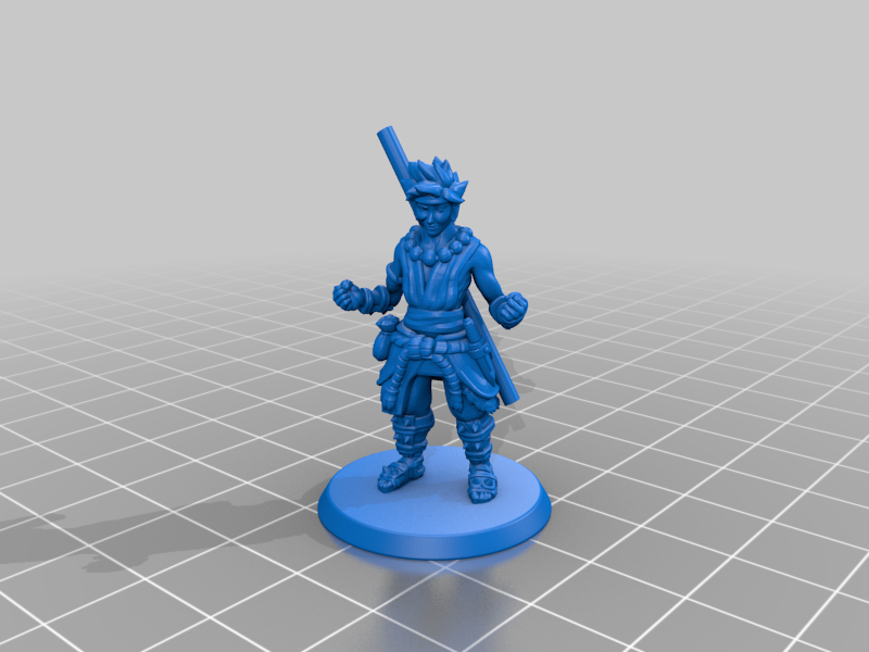 Free 3D file miniatures for D&D/ pack 3・3D printer model to download・Cults
